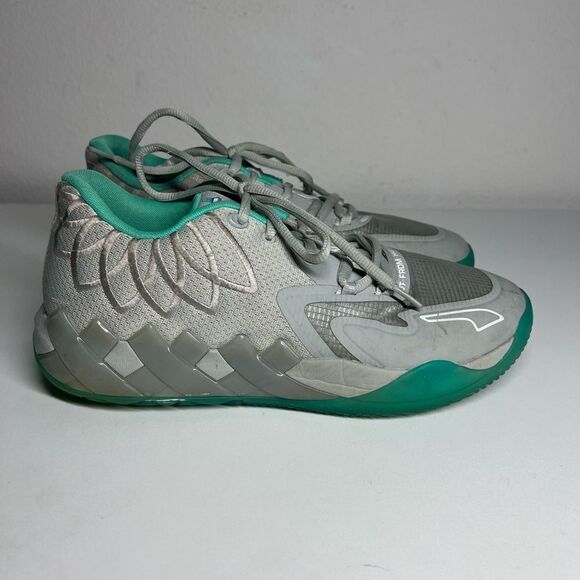 Puma | Shoes | Size 5 Puma Mb01 Lo Ufo 2022 Mensgreen White | Poshmark